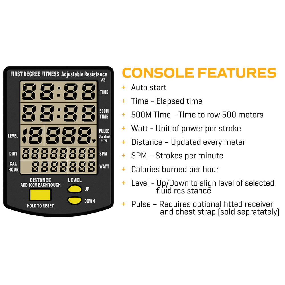 Fluid Rower Rudergerät Viking 3 PLUS günstig kaufen im CARDIOfitness ...