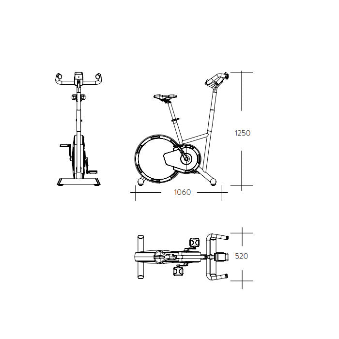 STIL-FIT Bike PRO Ergometer - CARDIOFITNESS